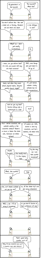 Lab Superstition | The Upturned Microscope