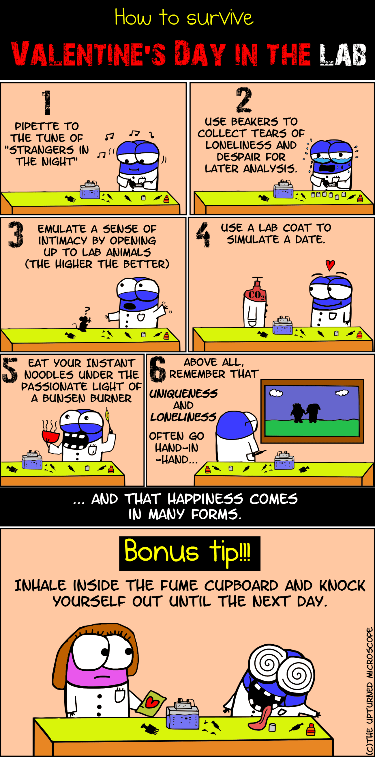 Valentine’s in the lab | The Upturned Microscope