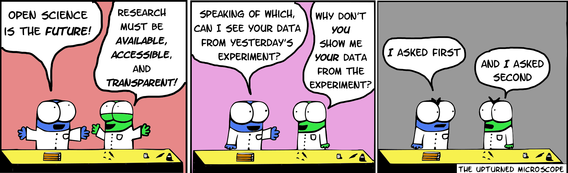 EPFL comic, October 2019 | The Upturned Microscope