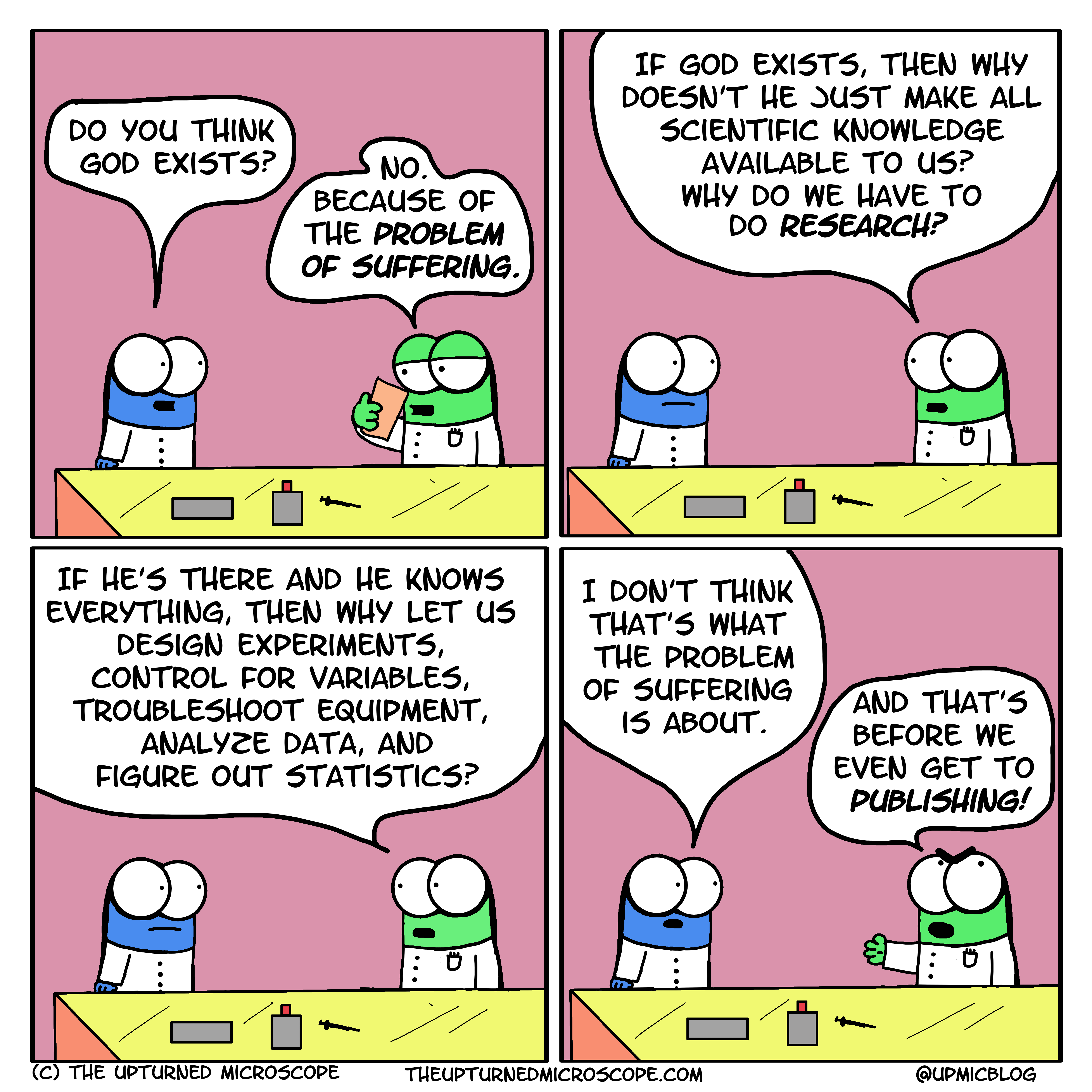 Problem of suffering | The Upturned Microscope