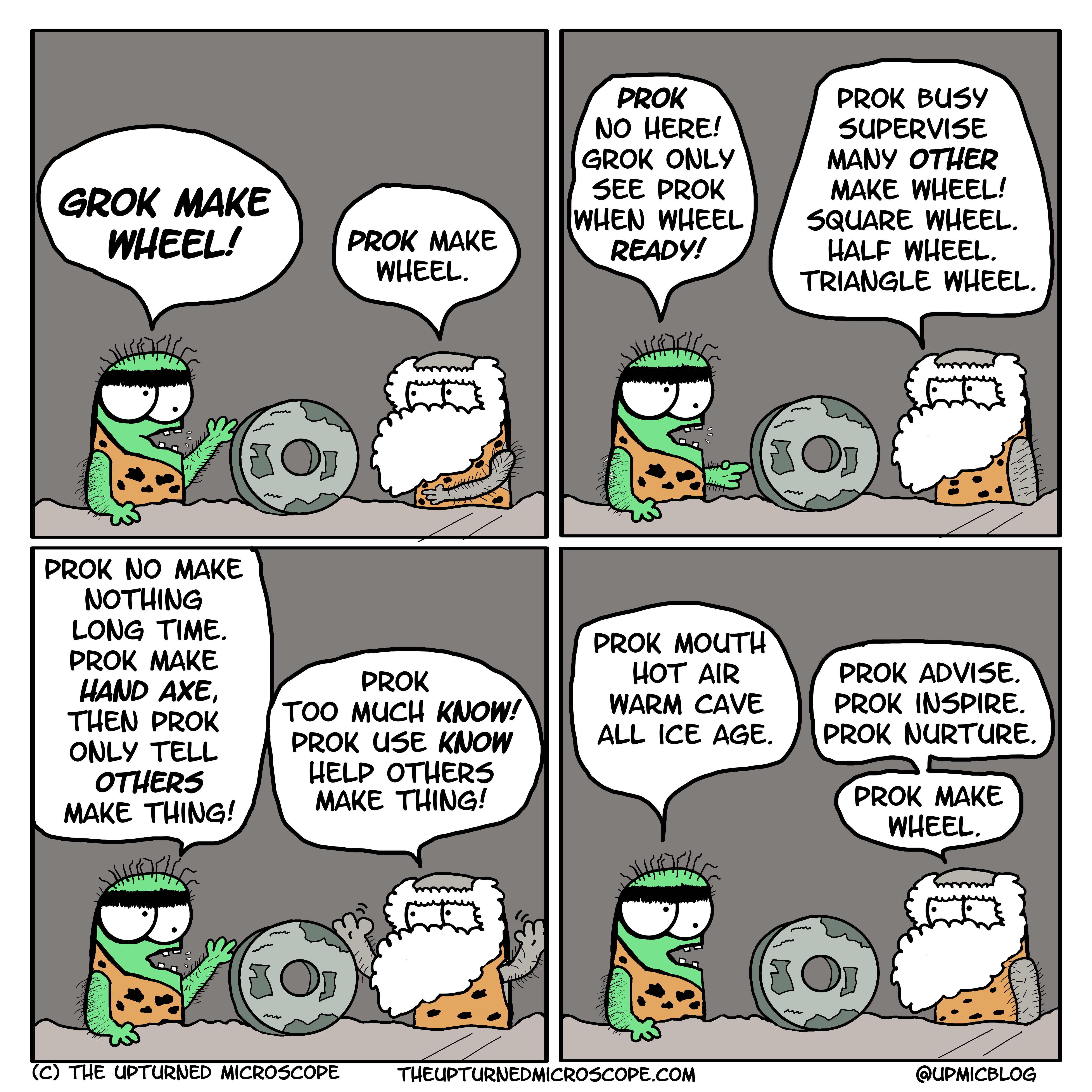 Make wheel | The Upturned Microscope