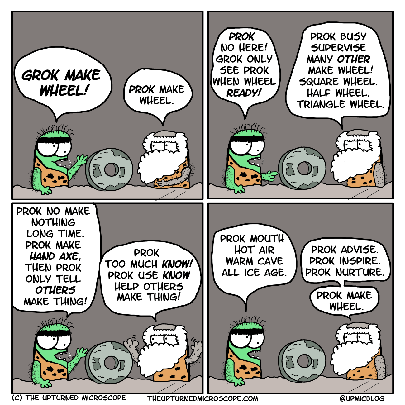 Make wheel | The Upturned Microscope