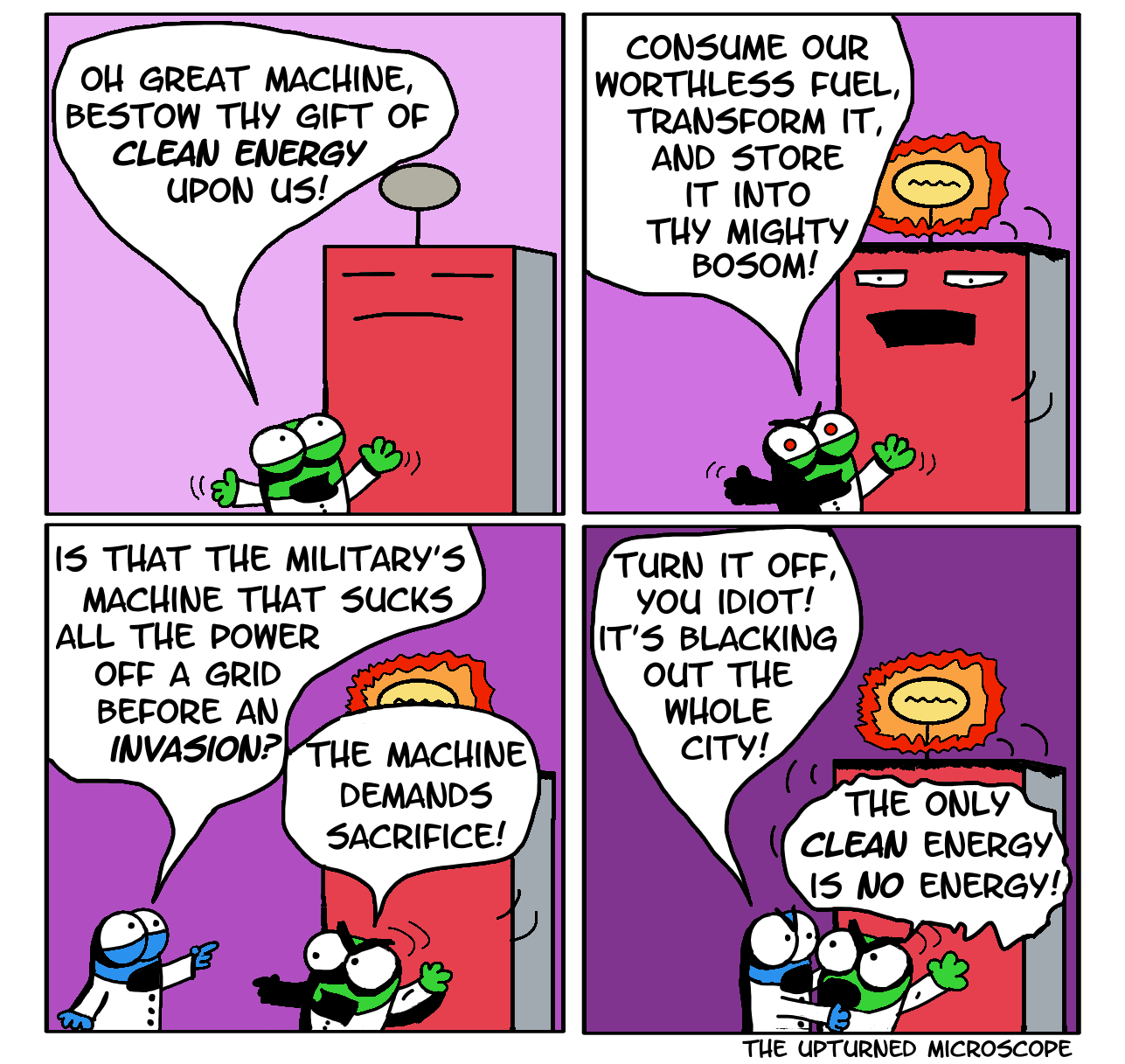 Clean Energy (comic for Dimensions #11) | The Upturned Microscope
